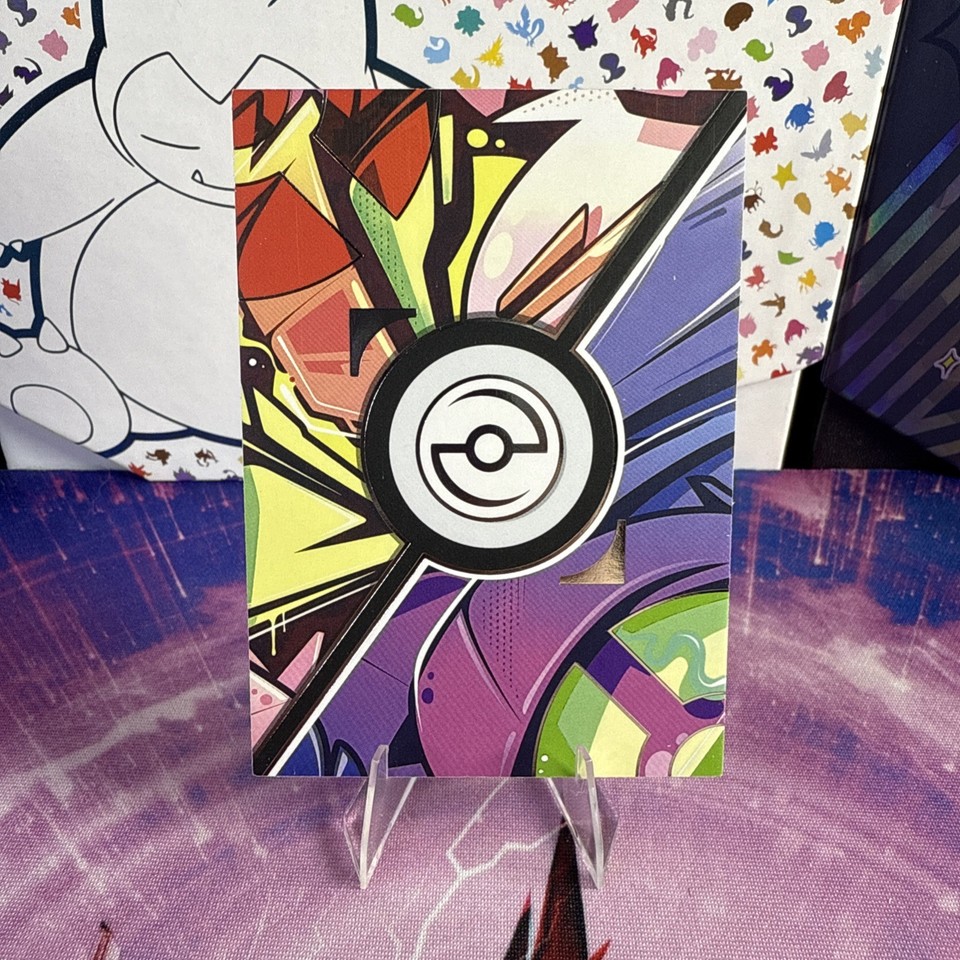 Pokémon Eif Elf Origin Collection TP 007 Street Graffiti Pikachu Pack ...