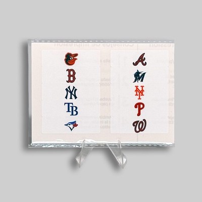 Custom MLB Logo Labels for BCW Sports & Trading Card Dividers | Labels ...