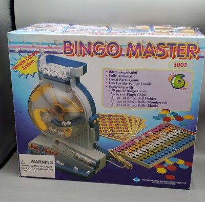 Bingo Master Fully Automatic Game. Open Box | eBay