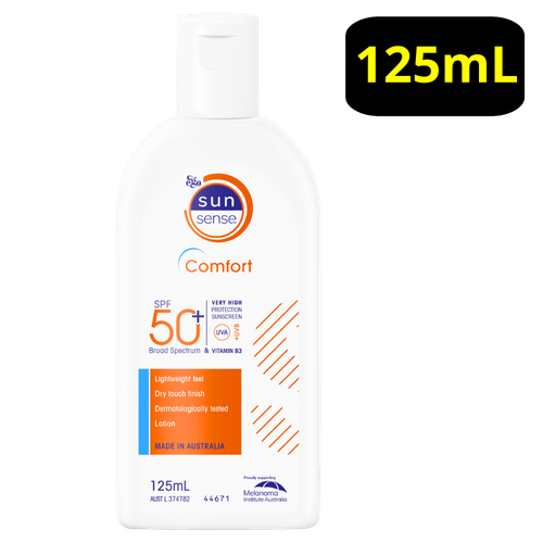 Ego SunSense Comfort SPF 50 125mL UVA/UVB Non-Greasy Sunscreen Lotion ...