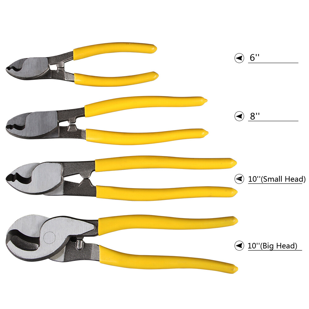 6" 8" 10" Electrical Cable Cutter Wire Cutting Plier Electrician NBN ...