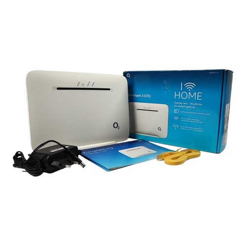 o2 HomeSpot 2 Router SIM-Karte WLAN LTE Simlockfrei Modem Internet 300 ...