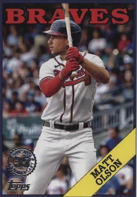 2023 Topps Update Series - 1988 Topps Baseball Matt Olson #88US-7 for ...