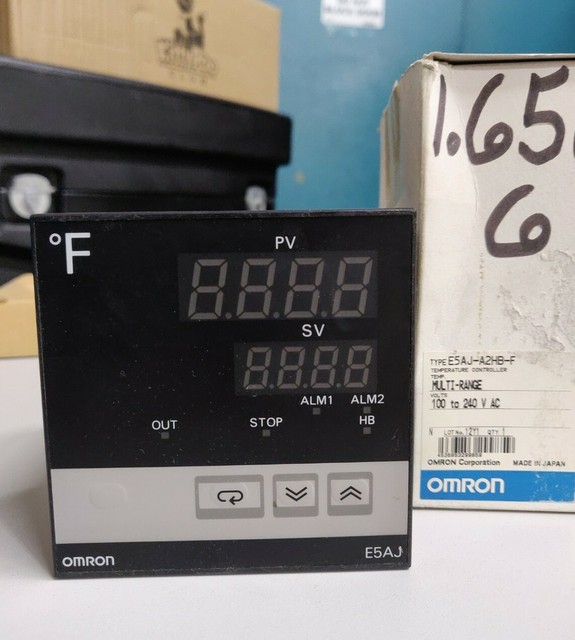 Omron E5aj-a2hb-f Temperature Controller Multi-range 240vac for sale ...