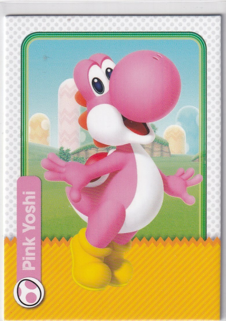 Mario Pink Yoshi