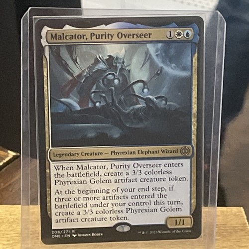 MTG Malcator, Purity Overseer Phyrexia: All Will Be One 208/271 Regular ...