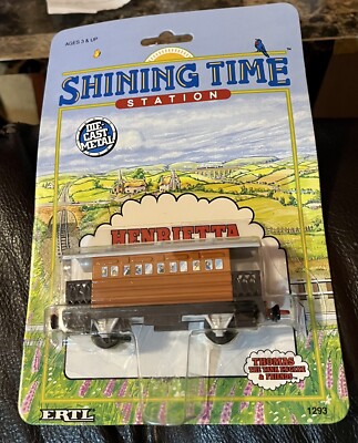 🏁 ERTL Vintage Shining Time Station HENRIETTA Thomas the Tank & Friends ...