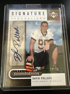 2005 Upper Deck Gold Signature David Pollack Autograph Auto Georgia ...