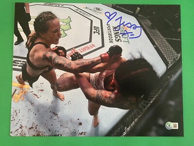 Jessica-Rose Clark Signed 11x14 Photo. Beckett COA. UFC. Jessy Jess ...