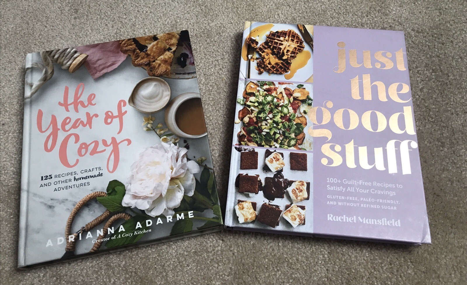 2 books: The Good Stuff (Rachel Mansfield) & A Year of Cozy (Adrianna Adarme). | eBay