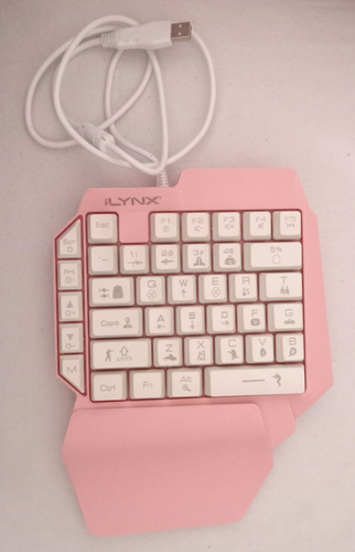 iLYNX Viper Pro Gaming RGB Pink Keyboard Multicolor LED Lights | eBay