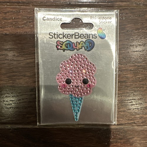 NEW StickerBeans Squad Candice (Cotton Candy) 2” Sticker | eBay