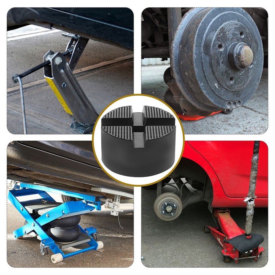 2pcs Jack Stand Rubber Pads Pinch Weld Jack Pad Floor Jack Pad Floor ...
