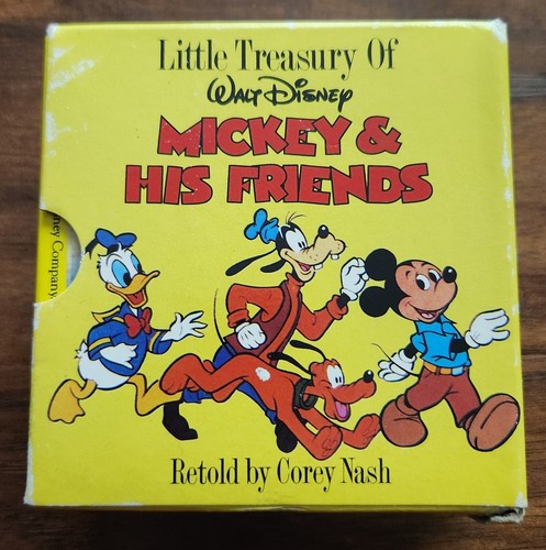 VTG Little Treasury of Walt Disney Mickey & His Friends by Corey Nash ...