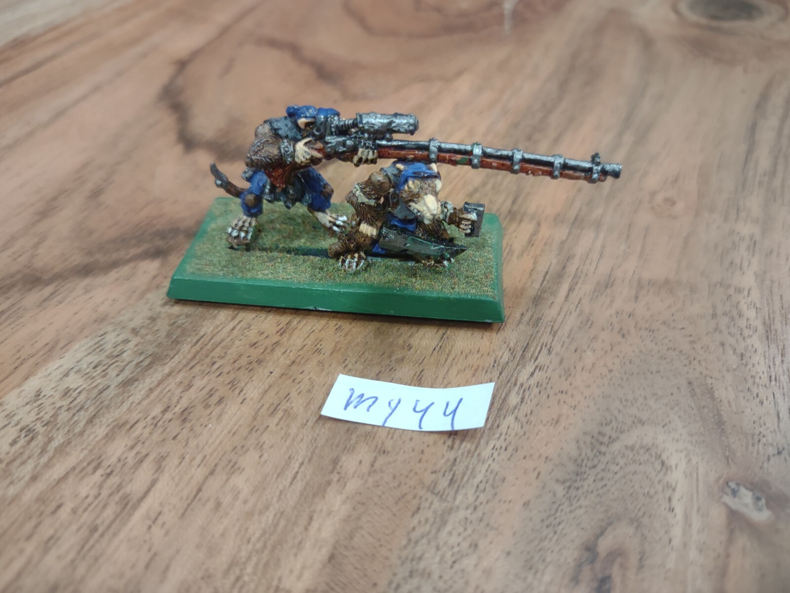 Warhammer Fantasy AOS Skaven OOP Jezzails Metal Painted X1 MY044 | eBay