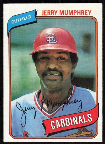 1980 Topps Jerry Mumphrey St. Louis Cardinals #378 | eBay