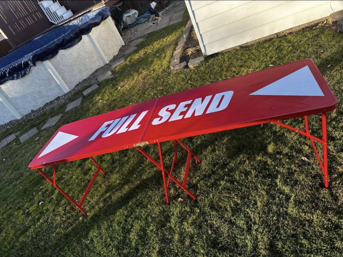 Nelk Full Send Beer Pong Table V1 Version 1 | eBay