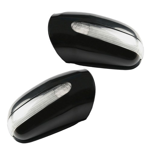 For Mercedes-Benz W220 W215 S430 2x Left Door Side Mirror Housing Cover ...