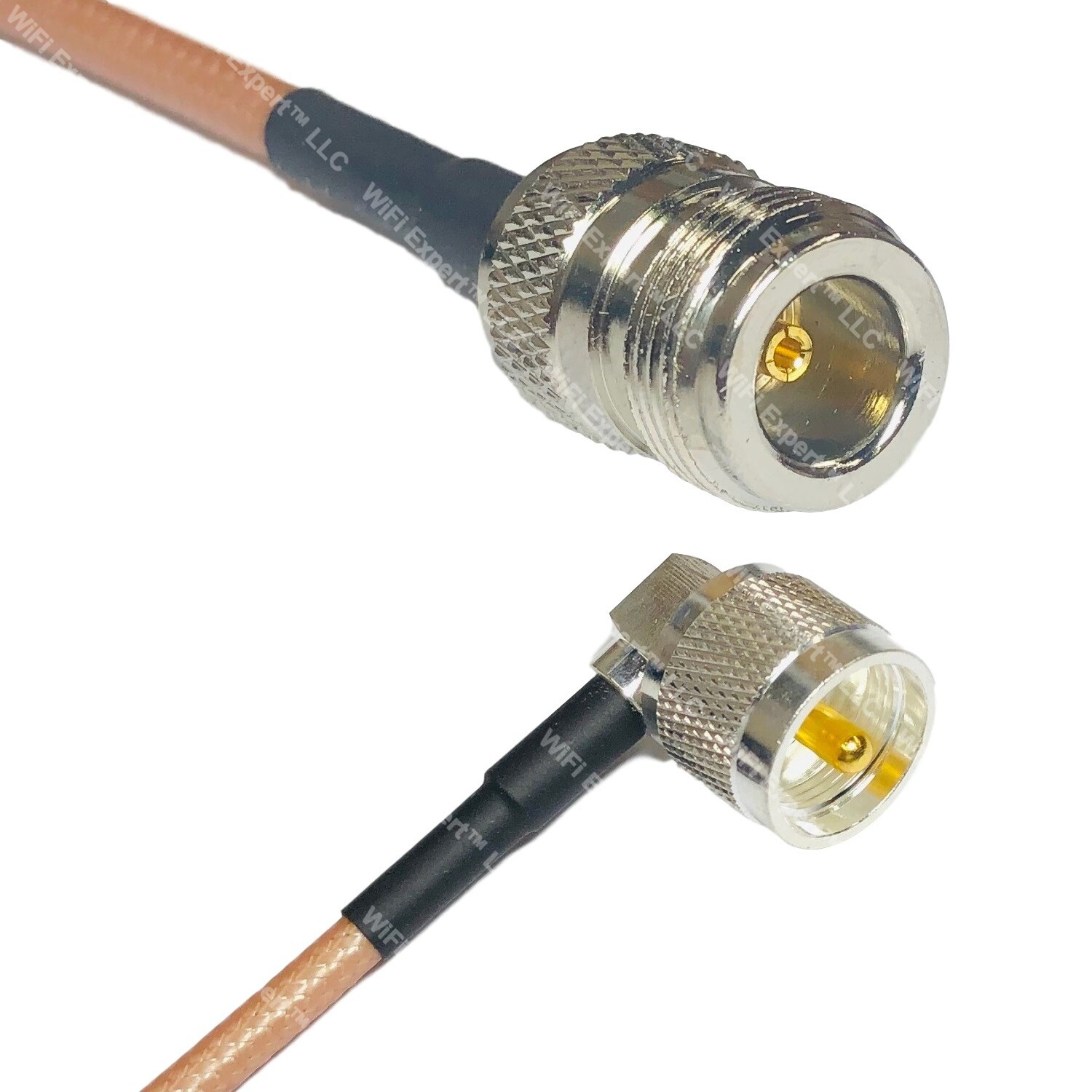 RG400 N FEMALE to UHF Male Angle Coaxial RF Cable USA-Ship Lot | eBay