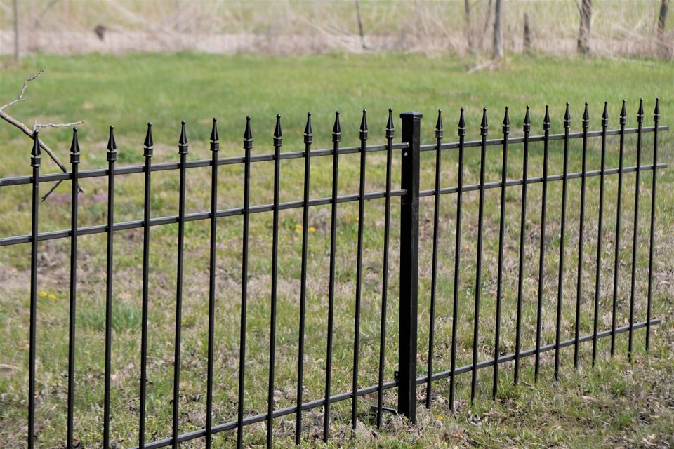 Solid Wrought Iron Fence Panels: Solid Pickets (Delivery Details Below ...