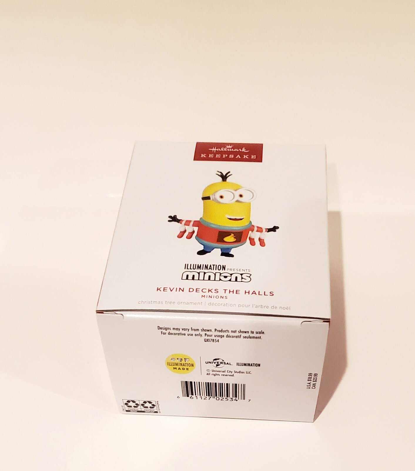 Hallmark Keepsake Ornament 2024 Magic Minions Kevin Decks The Halls | eBay