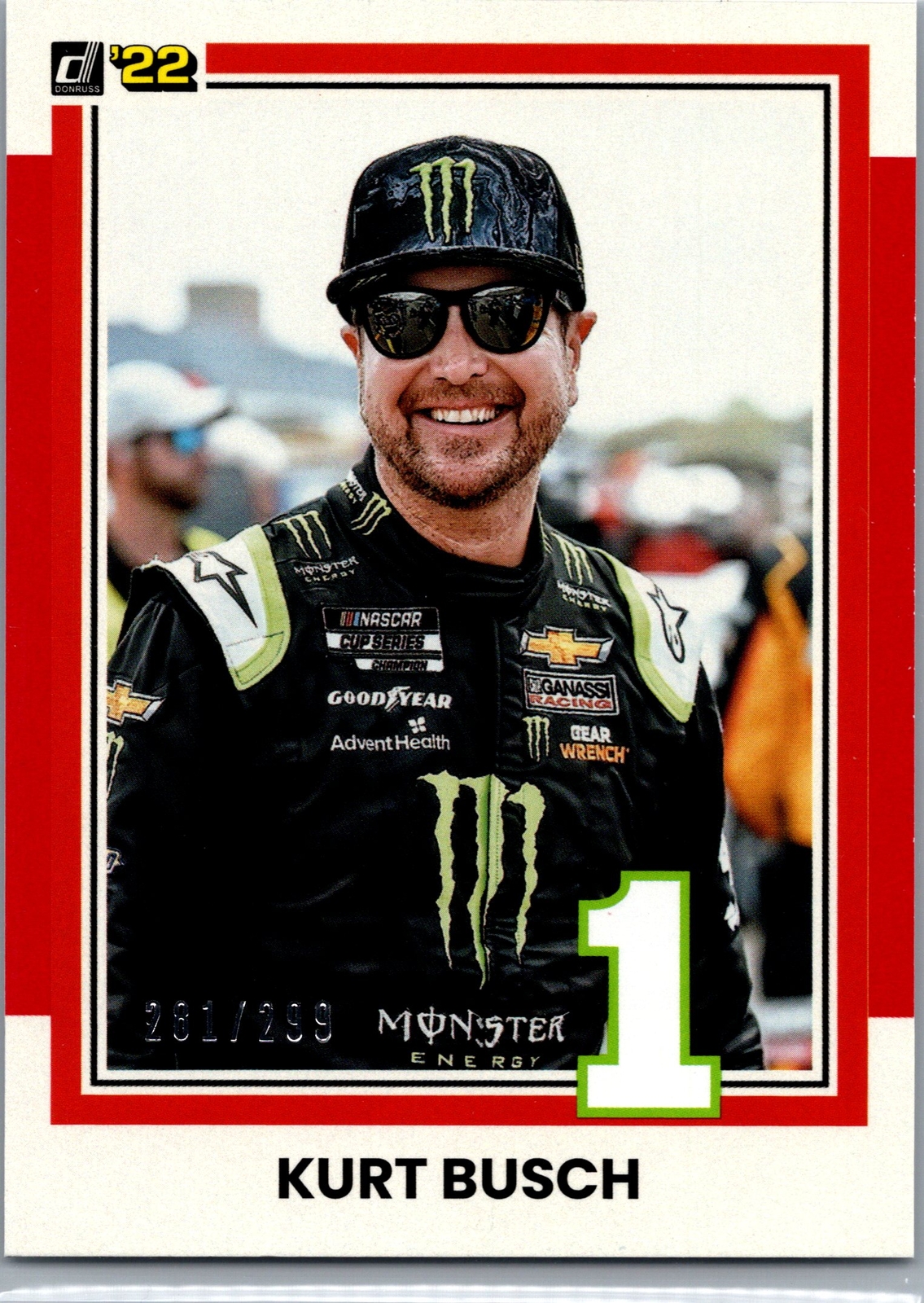 2022 Donruss #179 Kurt Busch Red /299 | eBay