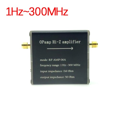 1Hz~300MHz High Resistance Amplifier Hi-Z Amplifier Output Impedance 50 ...