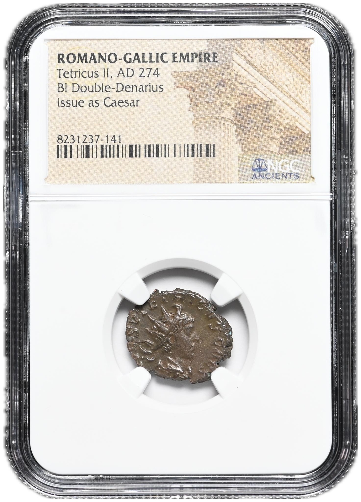 Tetricus II as Caesar, AD 273-274. Æ Antoninianus, NGC Certified | eBay