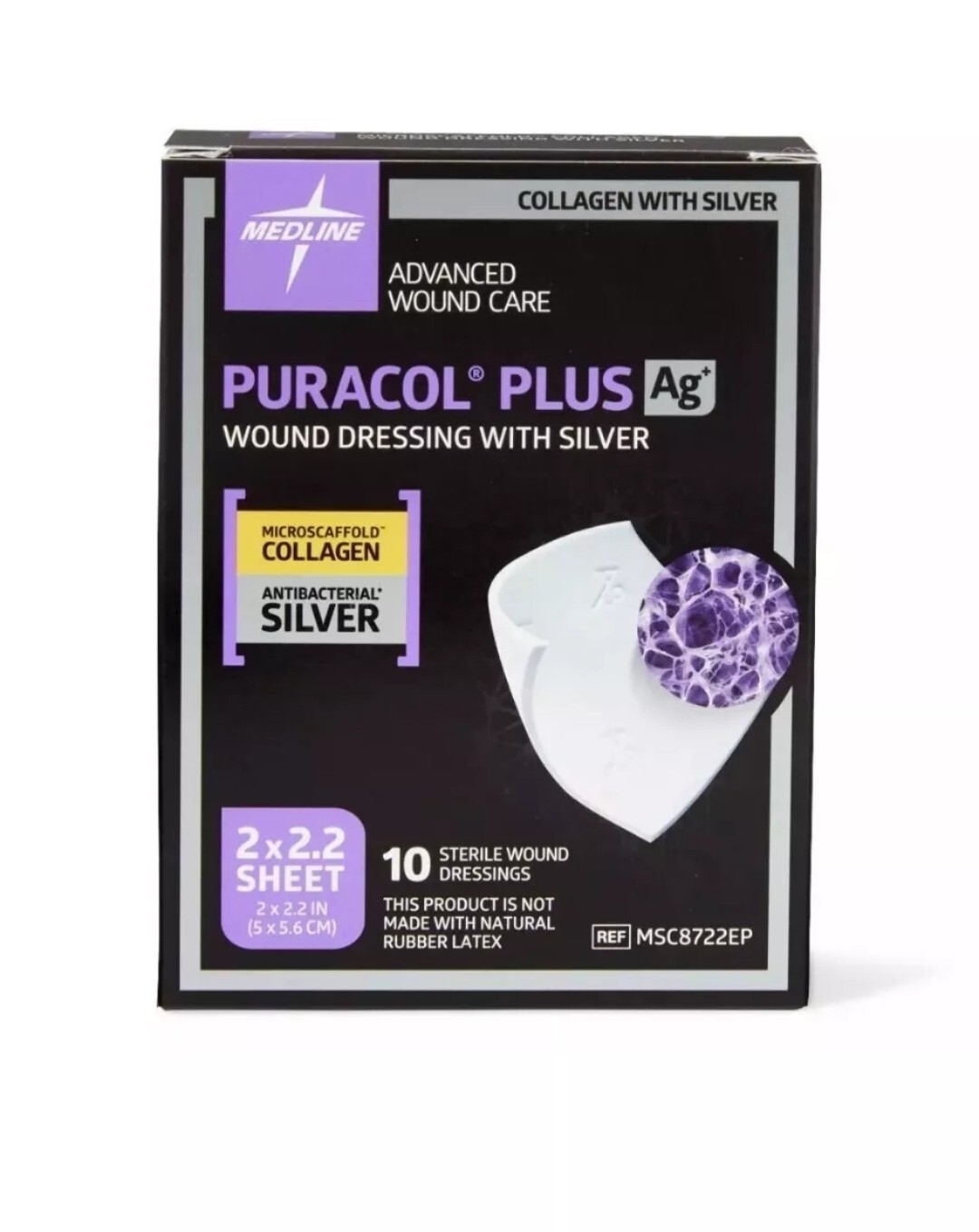 Puracol Plus AG+ Collagen Wound Dressing Silver | eBay