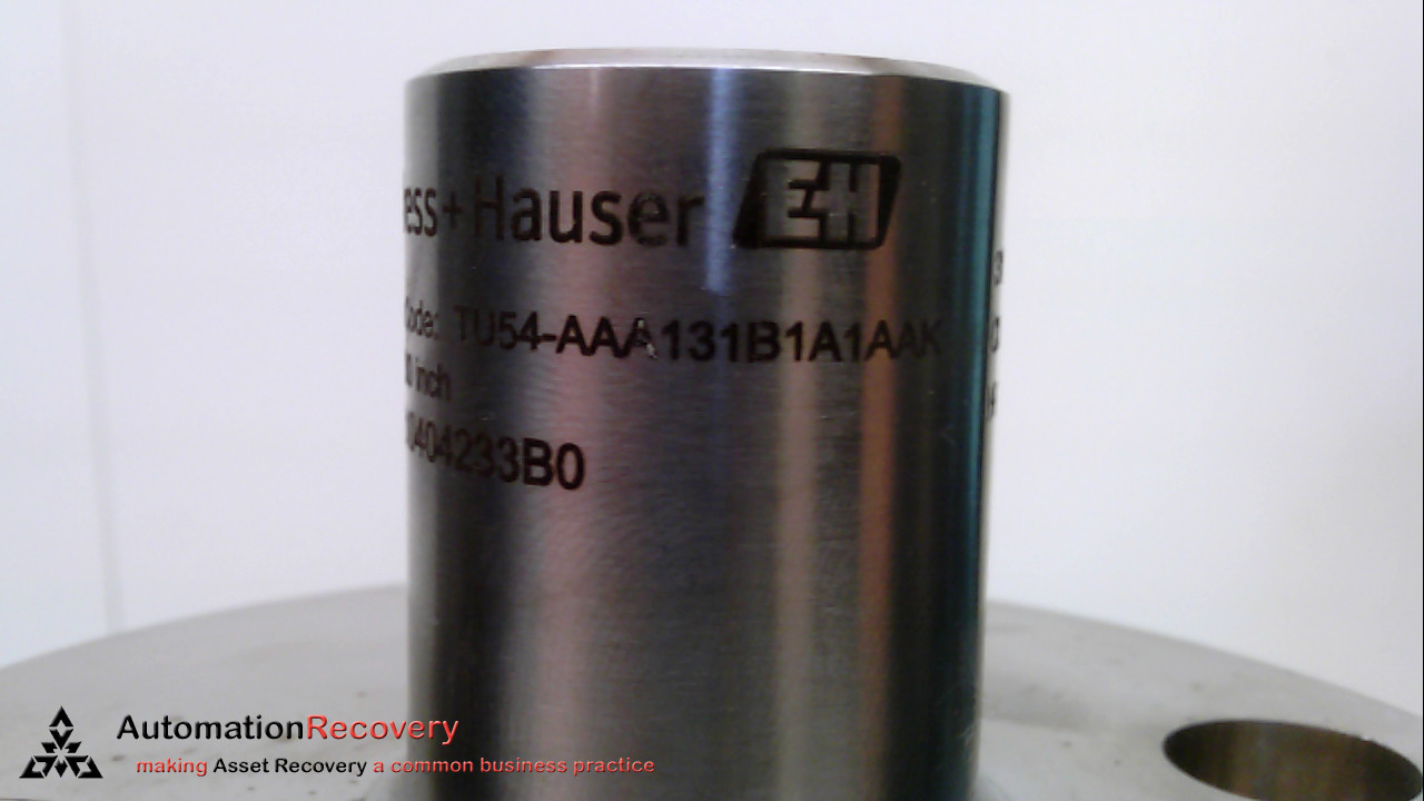 ENDRESS-HAUSER TU54-AAA131B1A1AAK FLANGED BARSTOCK THERMOWELL NEW ...