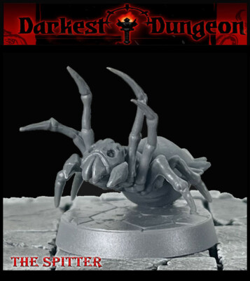 Spitter Giant Spider Insect 28mm DnD DARKEST DUNGEON FLAT-RATE SHIPPING ...