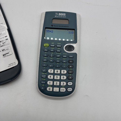 Texas Instruments TI-30XS MultiView Scientific Calculator Blue - No Lid ...