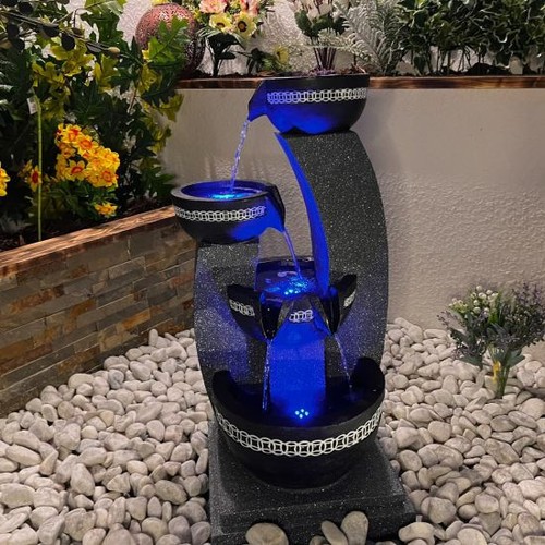 Tranquility Athena Mains Power Garden Founatin Water Feature Outdoor | eBay
