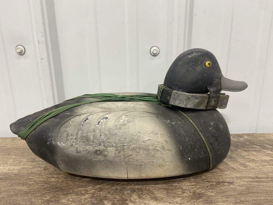 Vintage HERTER’S USA 14” Blue Bill Decoy With Weight | eBay