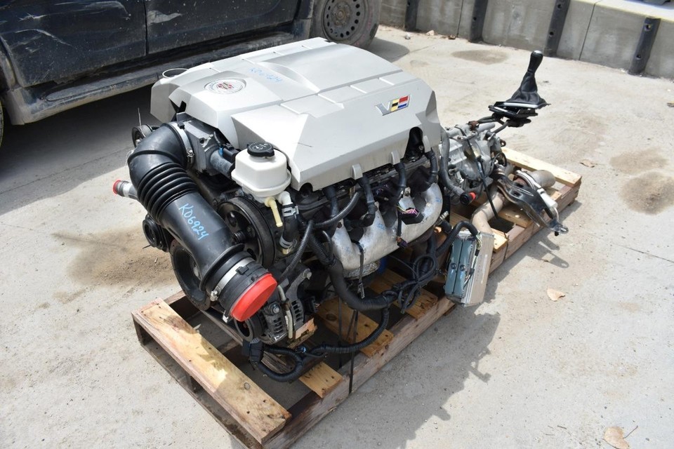 2005 CTS-V 5.7 LS6 ENGINE & TREMEC T56 MANUAL TRANSMISSION LIFTOUT SWAP ...