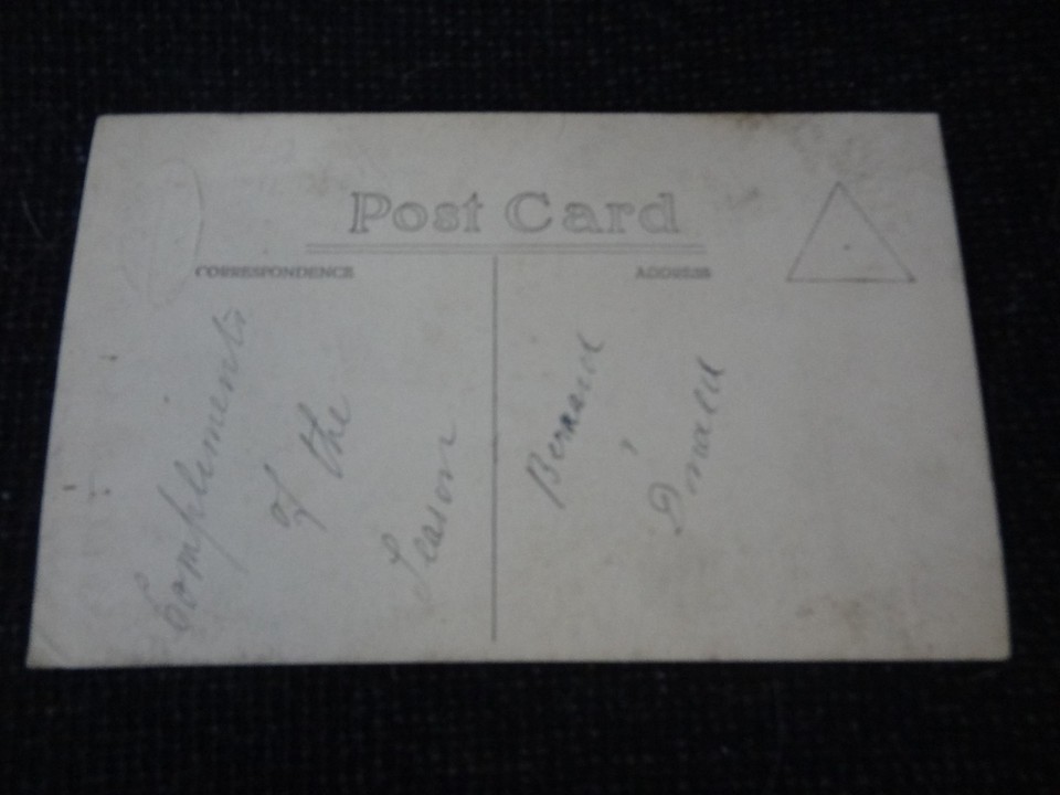 Social History Postcard Boys Bernard & Donald with Toy Teddy Bears ...