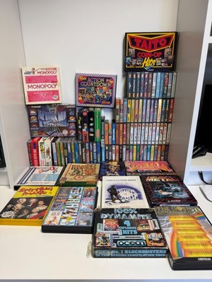 Vintage Amstrad CPC 464/6128 Massive Huge Large Games Bundle Lot 150 ...