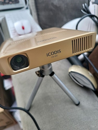 iCODIS CB-300 Mini Smart Android Projector DLP 3000 Lumens, 1080P HD ...