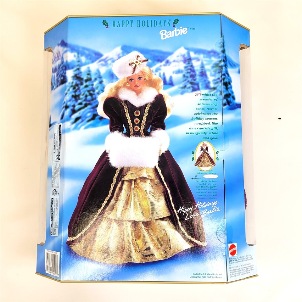 Happy Holidays Barbie 1996 NEW & Factory SEALED ~ T532 | eBay