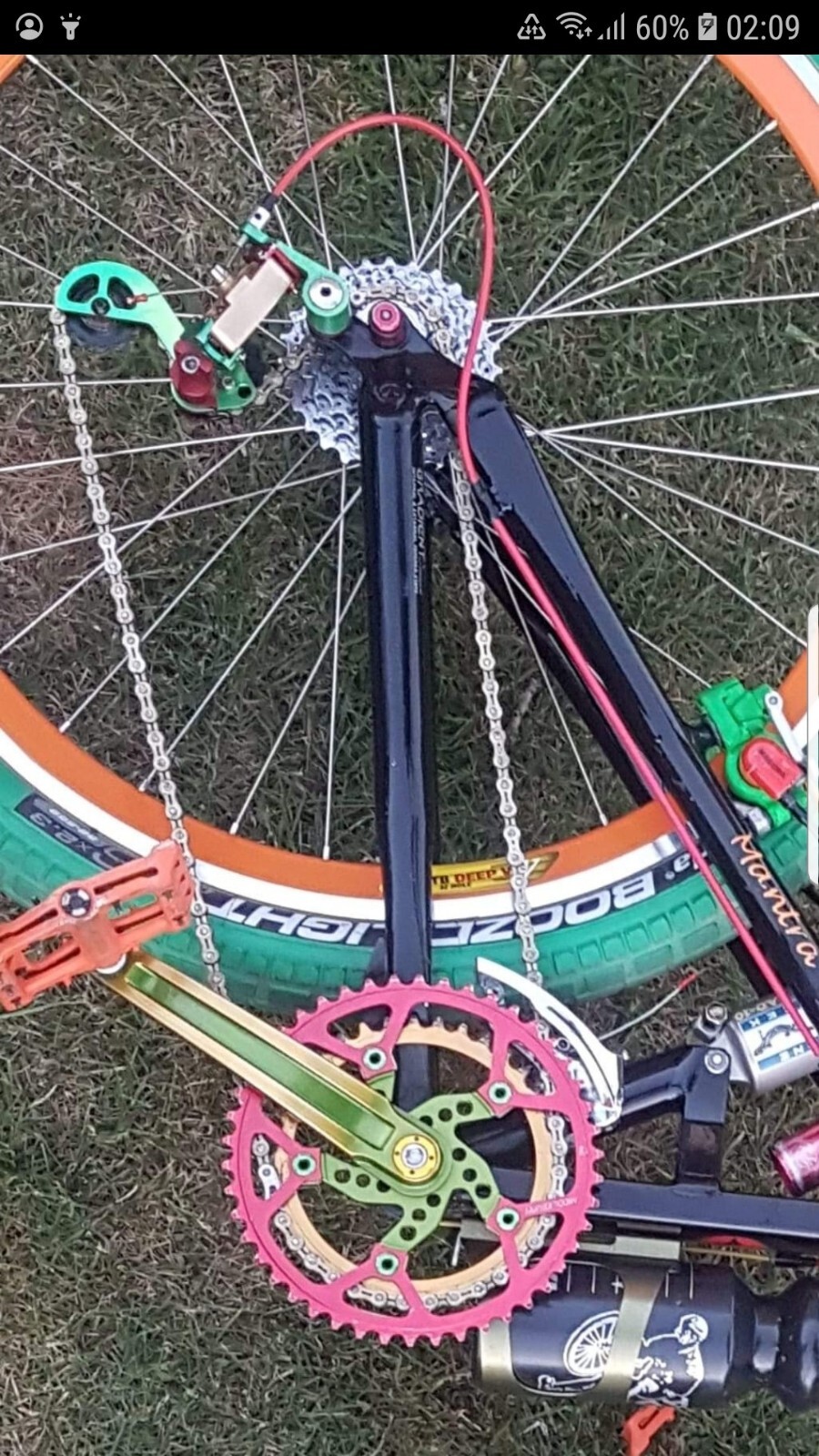 Kooka Candy Crank Arms Set Olive Gold Red Rasta 3dv Klein Fatchance ...