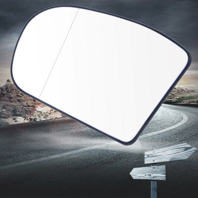Left Side Wing Mirror Glass White Heated For Mercedes C/E Class W203 ...