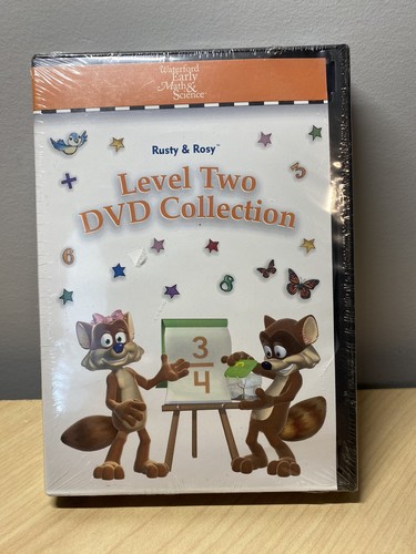 New Sealed Rusty & Rosy Level Two DVD Collection Waterford Early Math ...
