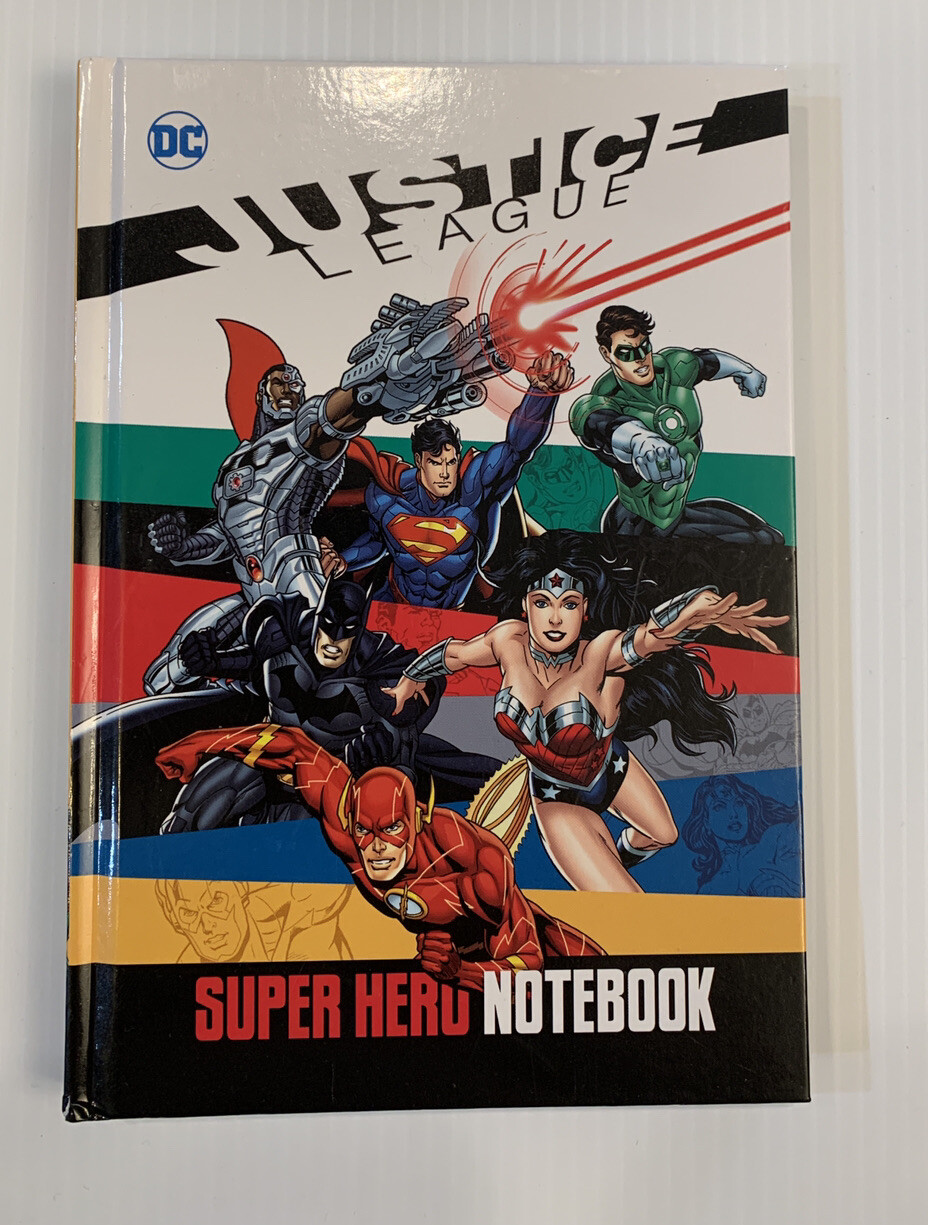 Justice League Super Hero Notebook by Allison Fabian (2017, Hardcover ...