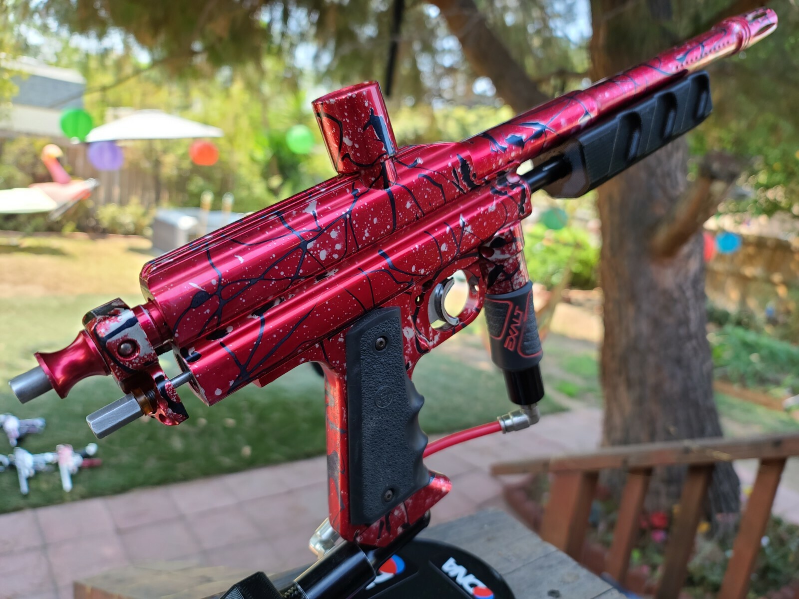 RARE SPLASH VINTAGE SNIPER AUTOCOCKER PAINTBALL MARKER WITH BOB LONG ...