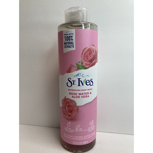 St Ives Body Wash Refreshing Soap Rose Water Aloe Vera 22 Fl. Oz. | eBay
