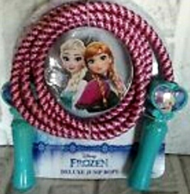 DISNEY FROZEN ELSA & ANNA HEAVY DUTY 7 FOOT JUMP ROPE JUMPING ROPE ...