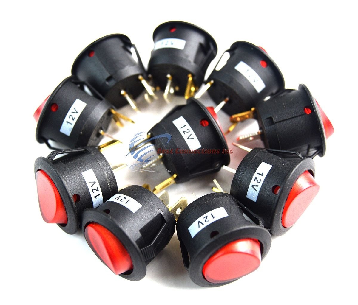 12 Volt Lighted Rocker Switches Amazon.com: 3 Pack 12 Volt Lightning