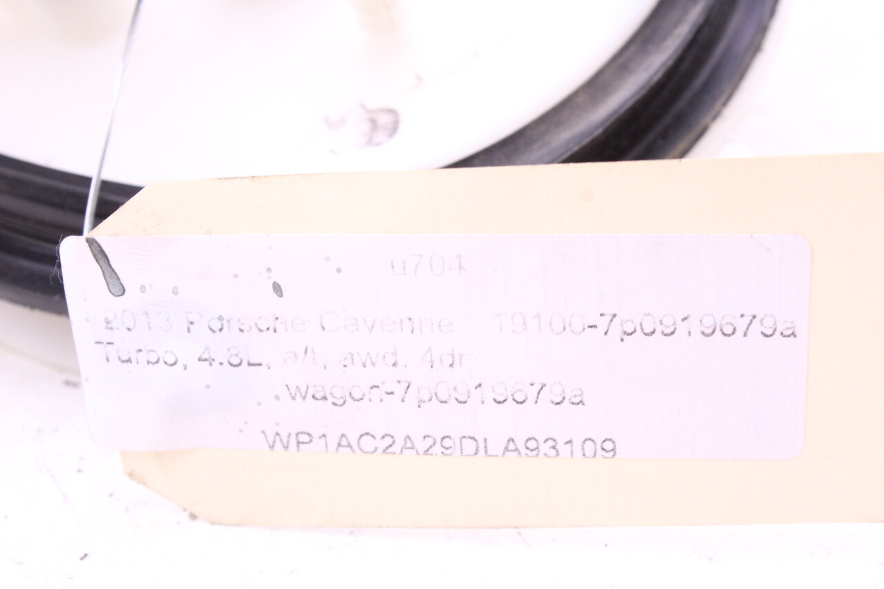 11 Porsche Cayenne 92a 958 Center Fuel Tank Sending Unit Cap 7P0919679A ...