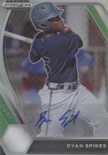 2021 Panini Prizm Draft Picks - Ryan Spikes #PDP100 Silver Prizm ...