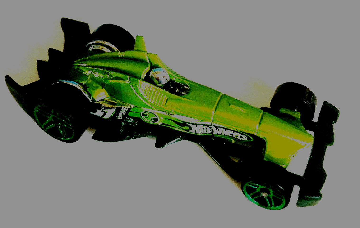 Hot Wheels F-Racer 2003 Mattel Die-Cast Metallic Green Chassis ~ Loose ...